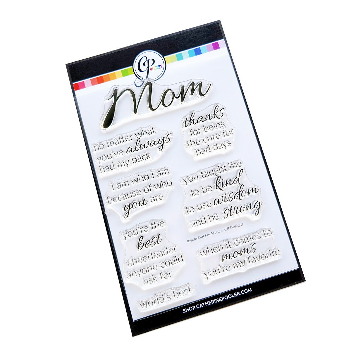 Inside Out for Mom Sentiments Stamp Set – Catherine Pooler Designs