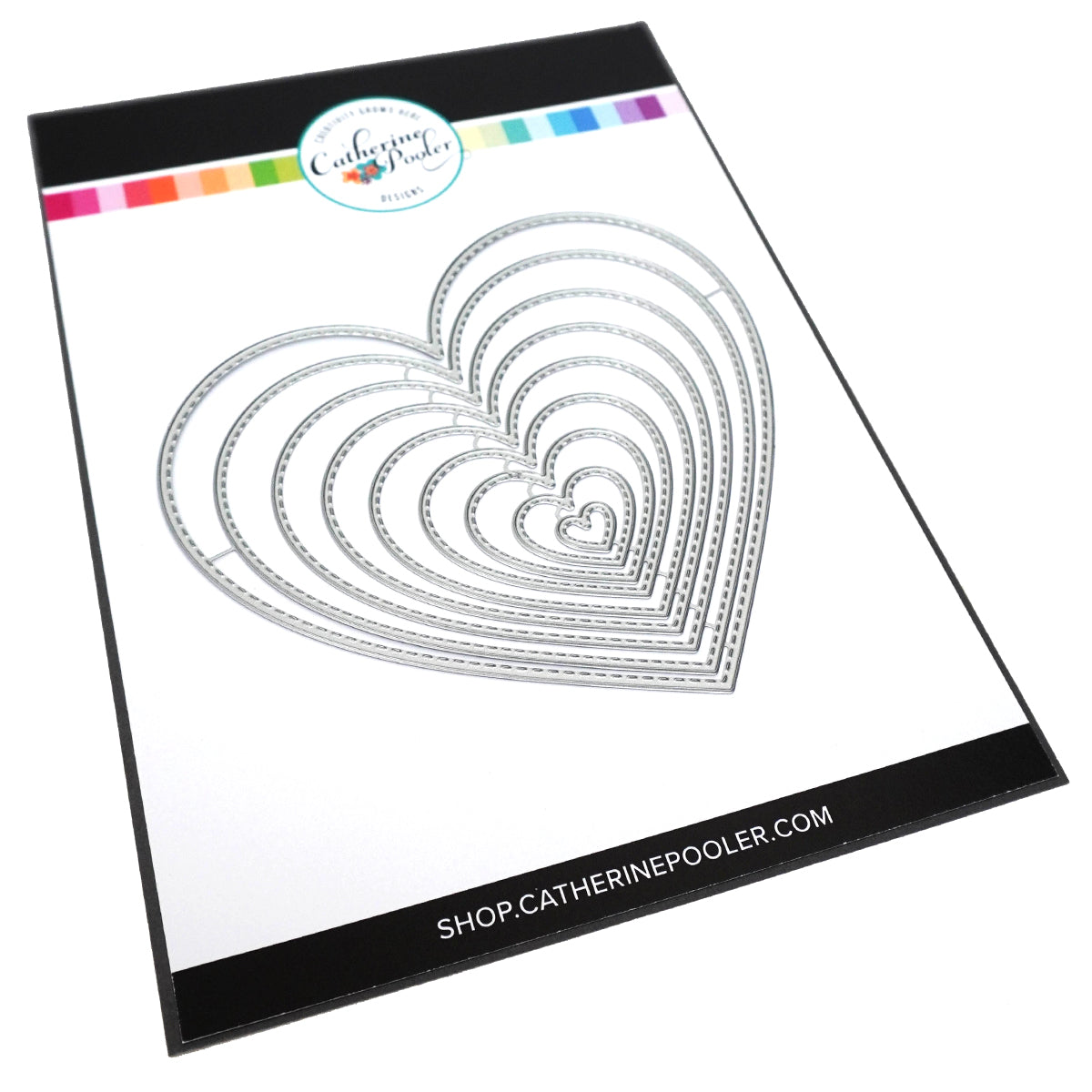 Nested Stitched Hearts Dies – Catherine Pooler Designs