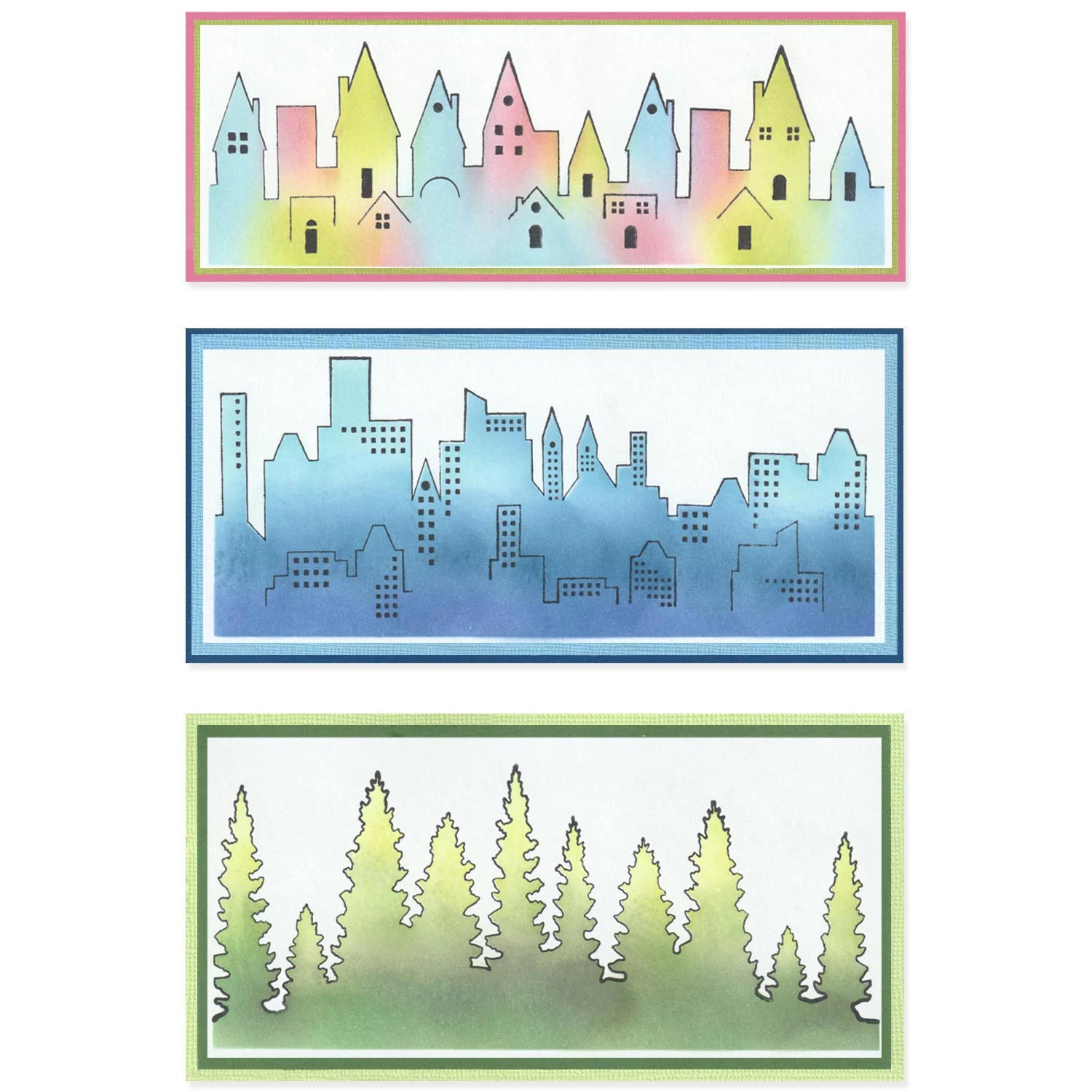 The View Cosmopolitan Stamp Set by Sizzix – Catherine Pooler Designs