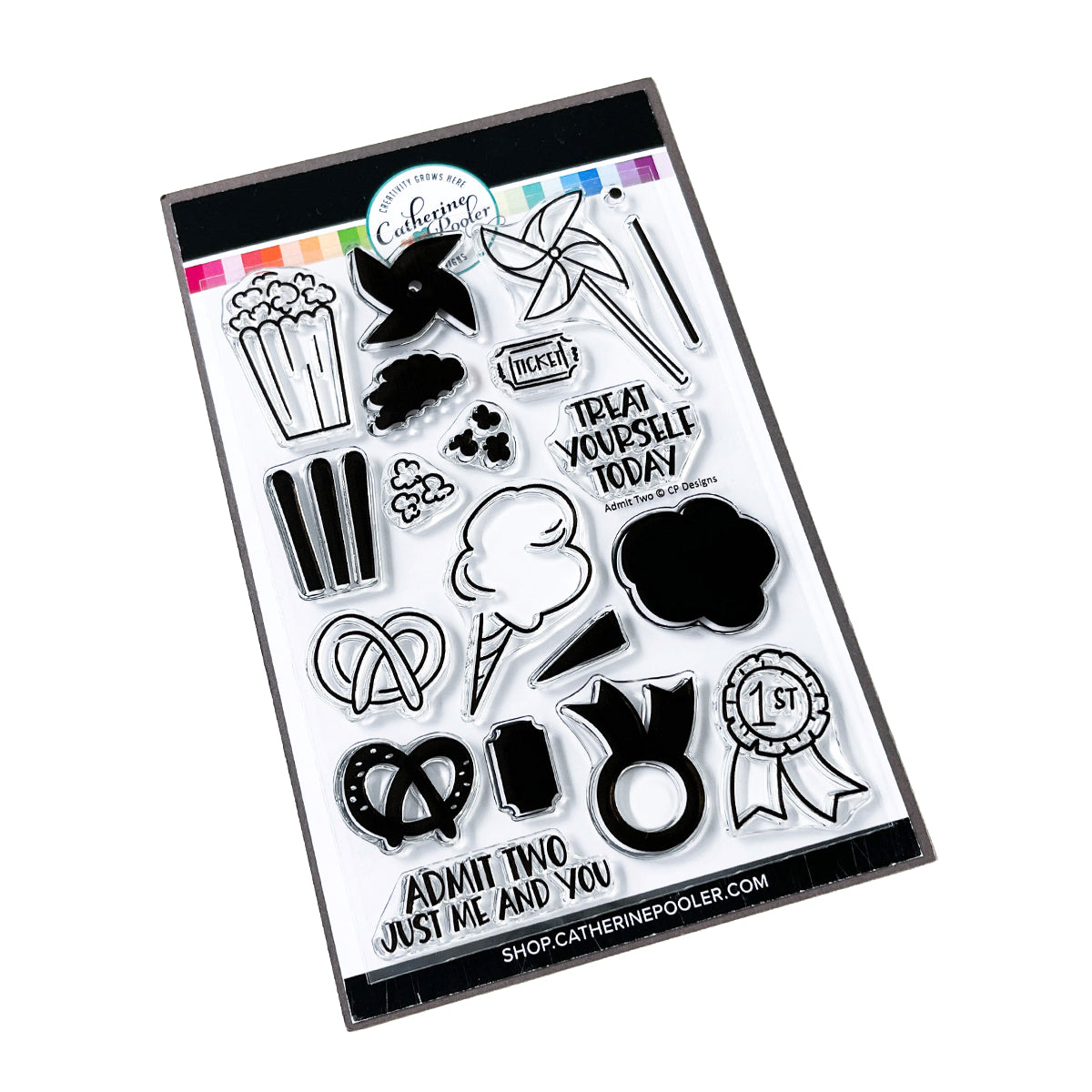 Admit Two Stamp Set – Catherine Pooler Designs