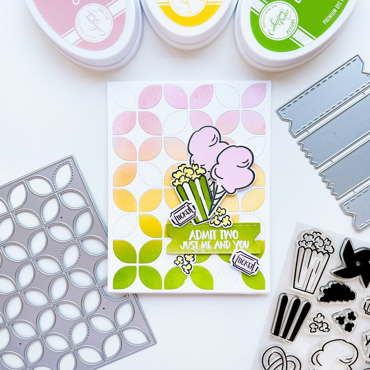 Playful Pinwheels Cover Plate Die – Catherine Pooler Designs