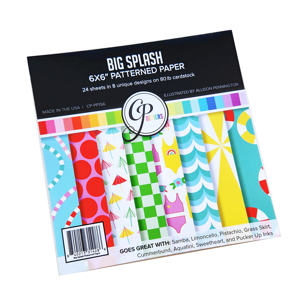 Big Splash Patterned Paper – Catherine Pooler Designs