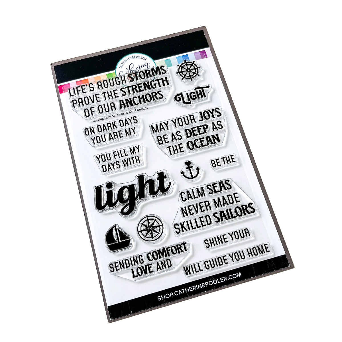 Guiding Light Sentiments Stamp Set – Catherine Pooler Designs