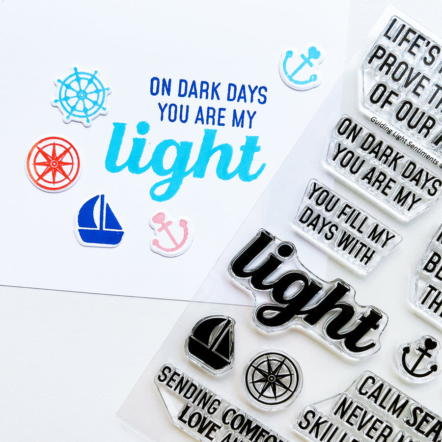 Guiding Light Sentiments Stamp Set – Catherine Pooler Designs
