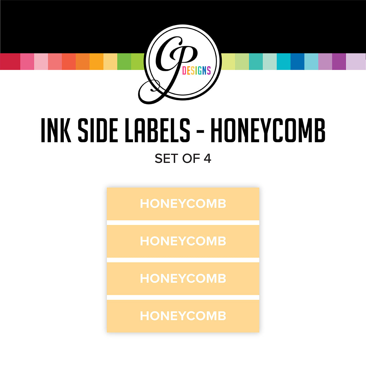 Honeycomb Ink Pad Side Labels – Catherine Pooler Designs