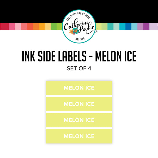 Melon Ice Ink Pad Side Labels – Catherine Pooler Designs