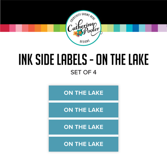 On the Lake Ink Pad Side Labels – Catherine Pooler Designs