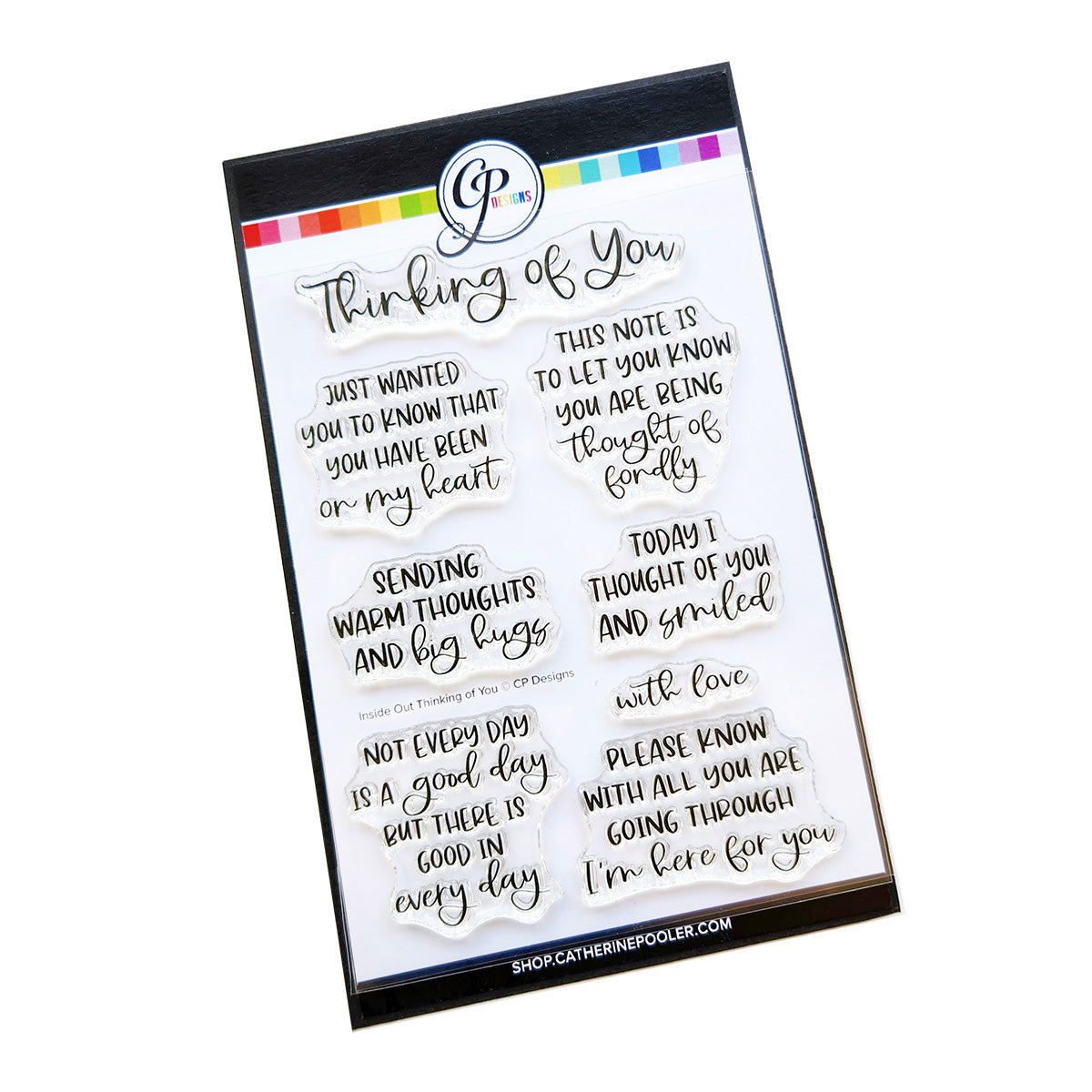 Inside Out Thinking of You Sentiments Stamp Set – Catherine Pooler Designs