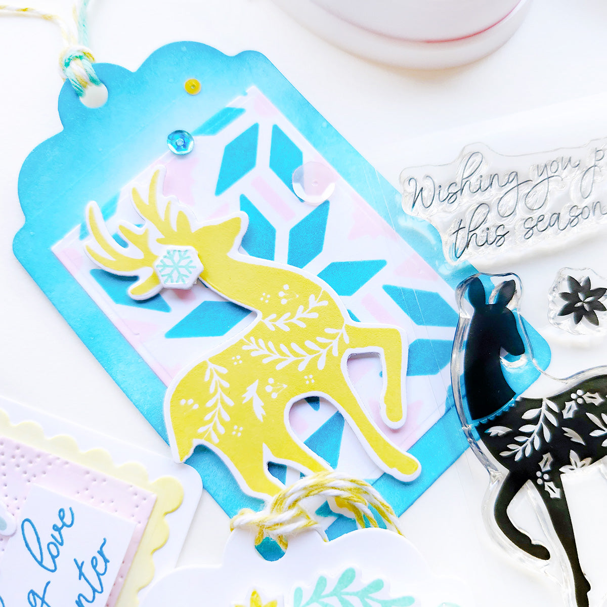 Peaceful Deer Stamp Set – Catherine Pooler Designs