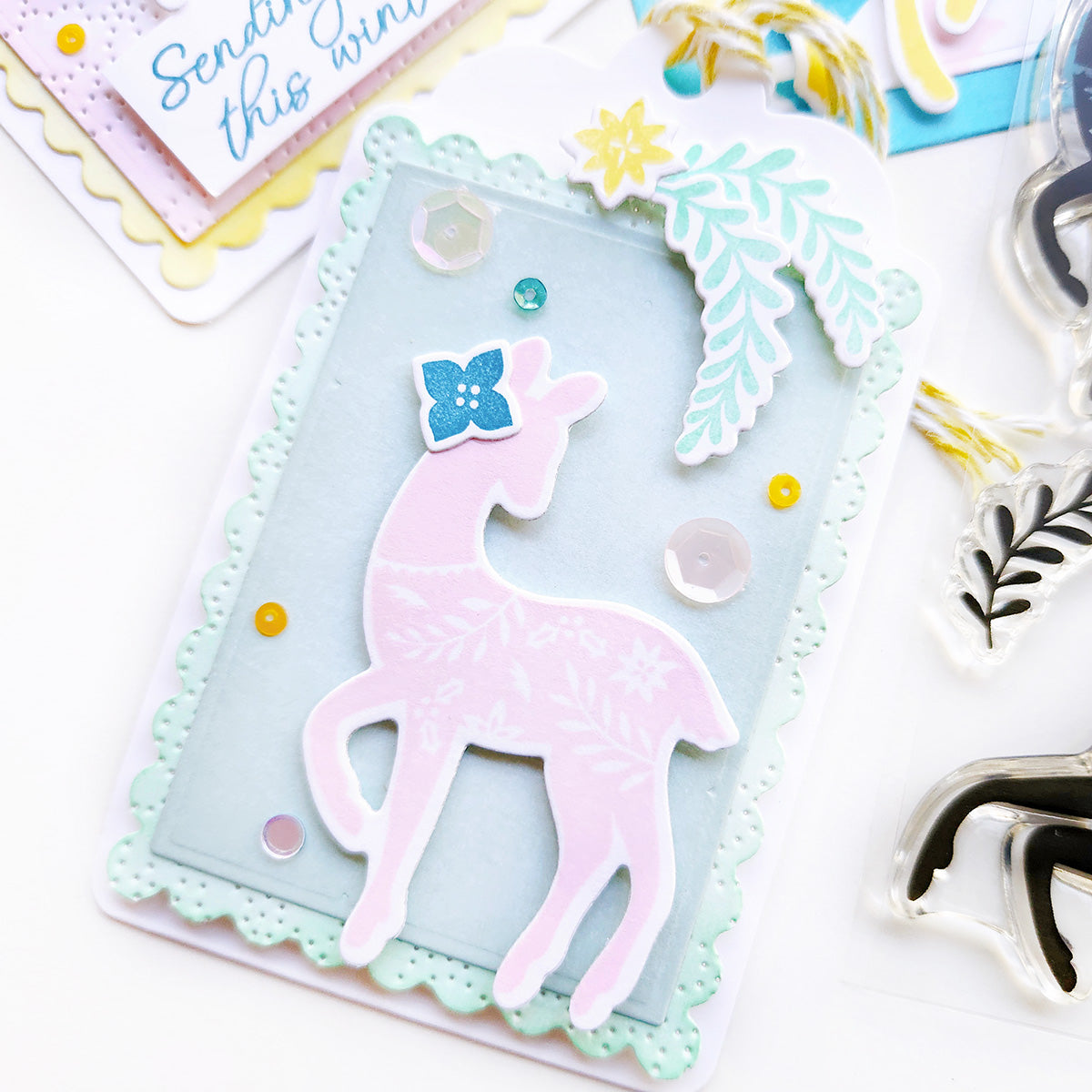Peaceful Deer Stamp Set – Catherine Pooler Designs