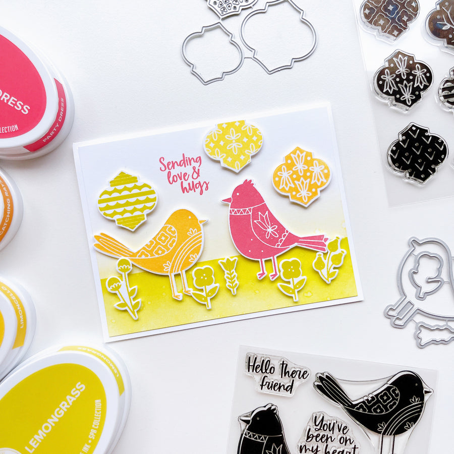 Arabesque Pieces Stamp Set – Catherine Pooler Designs