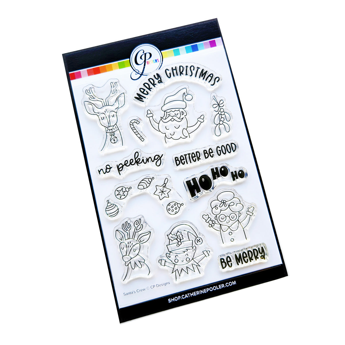 Santa's Crew Stamp Set – Catherine Pooler Designs