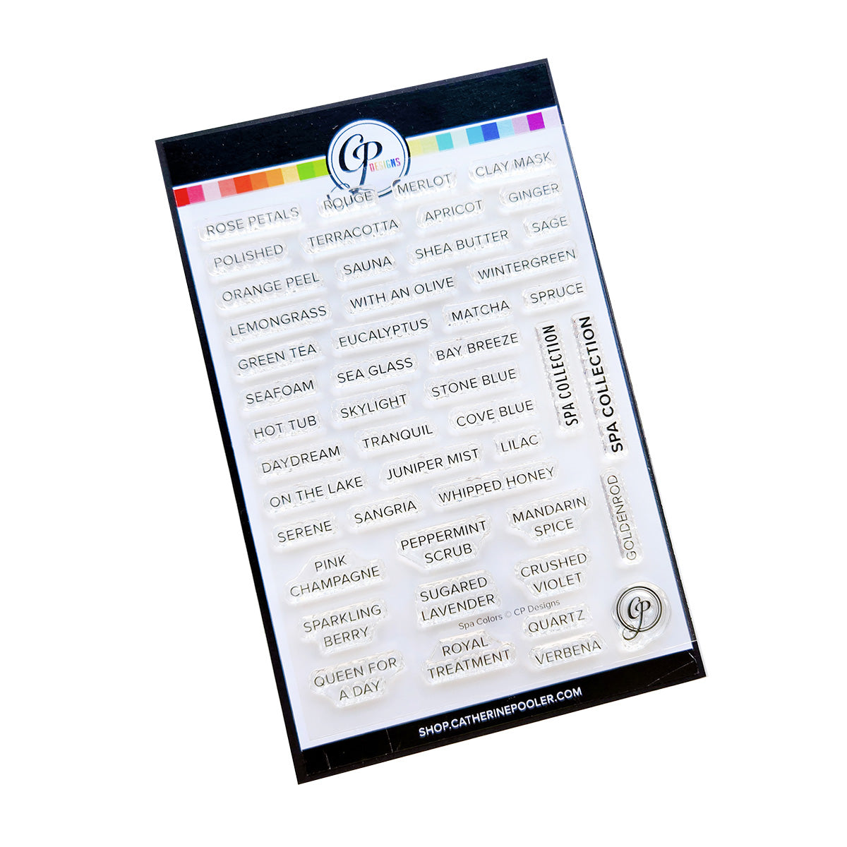 Spa Colors Stamp Set – Catherine Pooler Designs