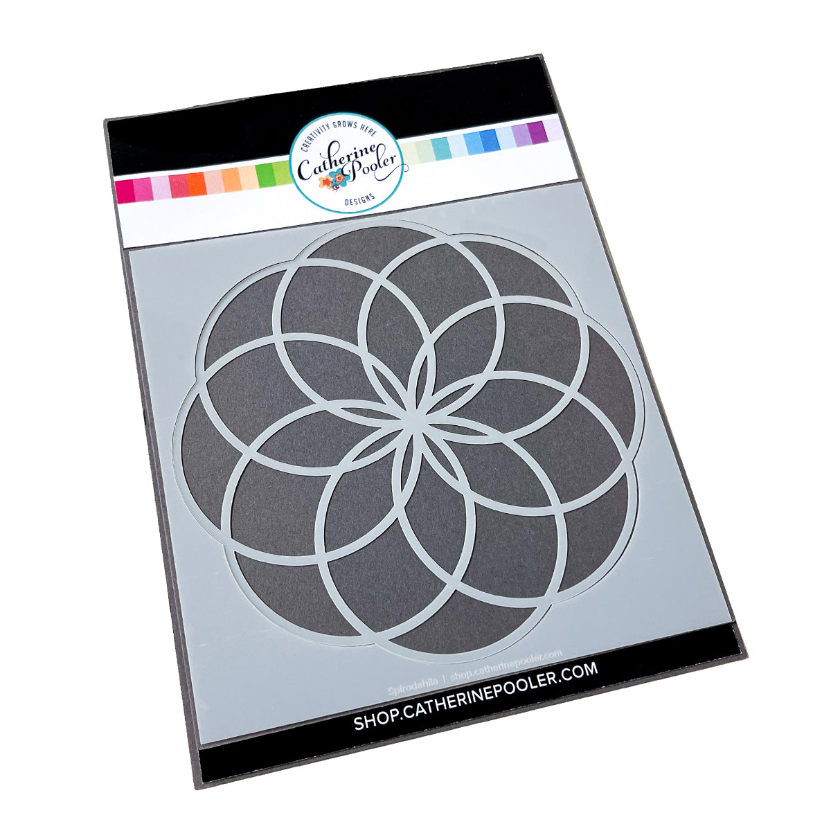 Spirodahlia Stencil – Catherine Pooler Designs