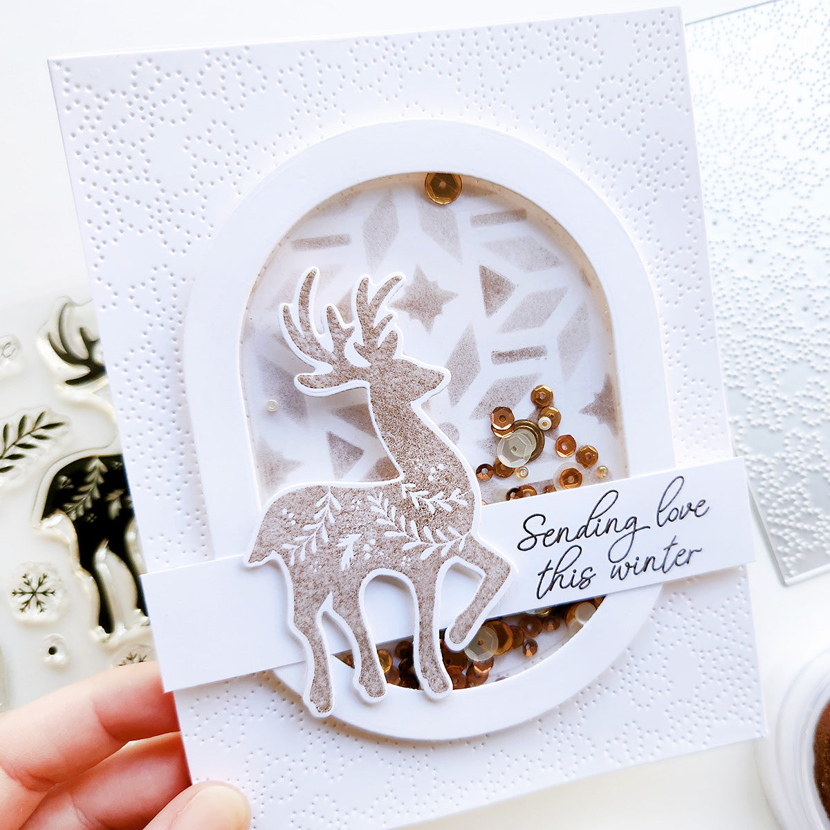 Peaceful Deer Stamp Set – Catherine Pooler Designs