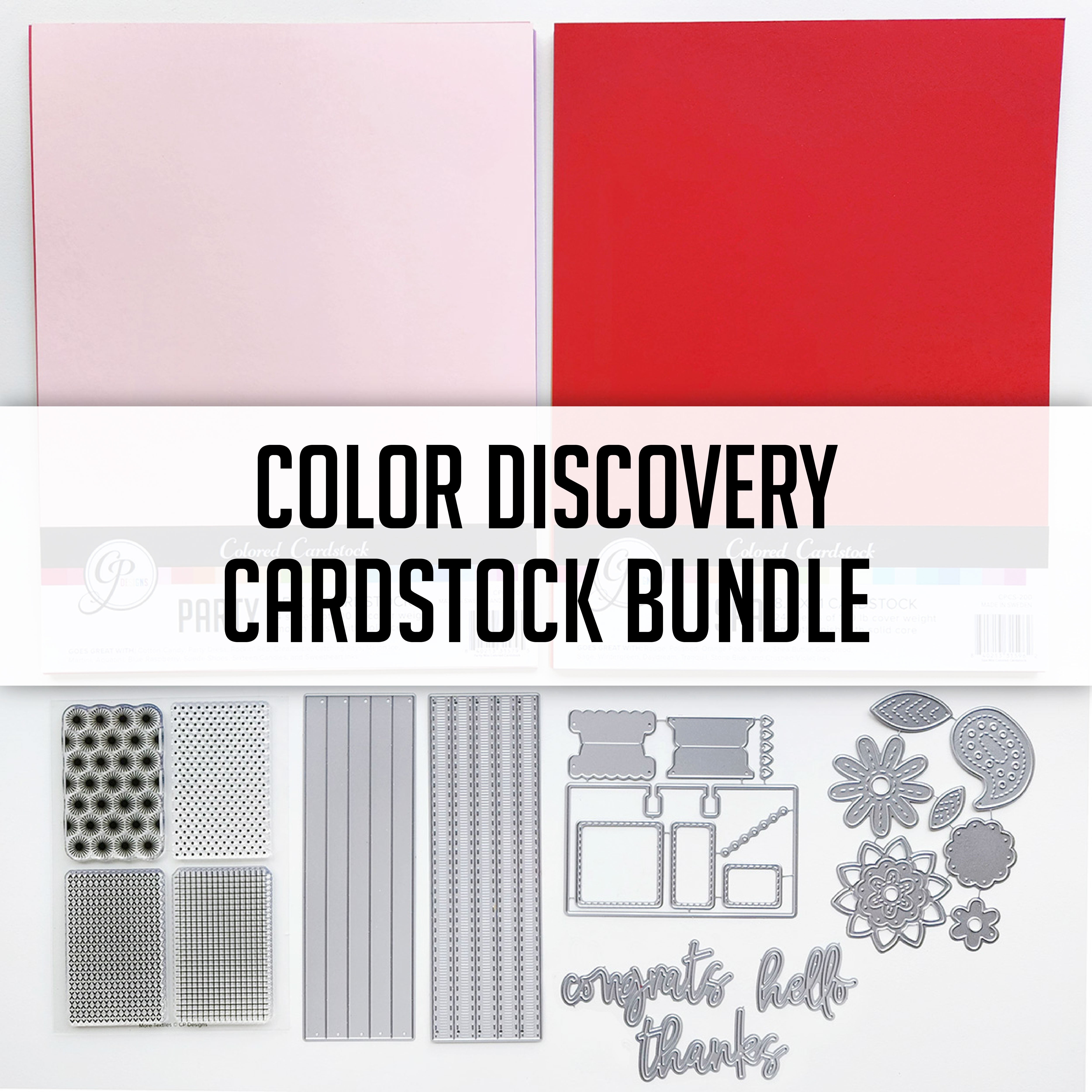 Color Discovery Cardstock Bundle – Catherine Pooler Designs