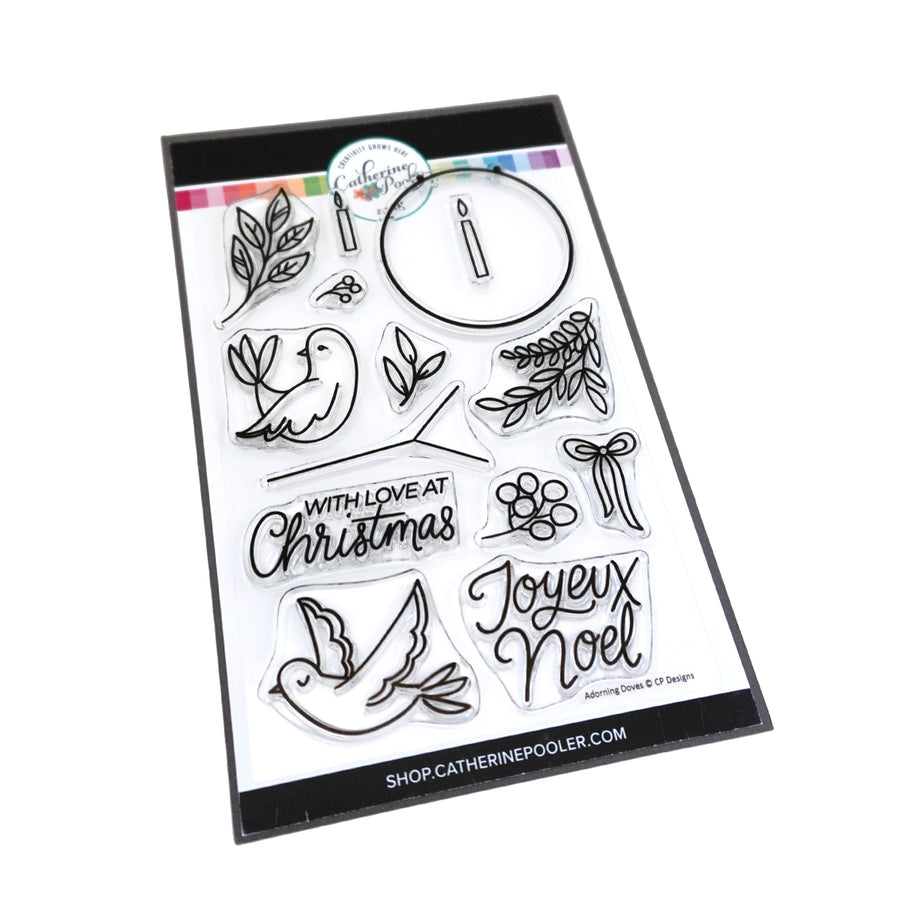 Adorning Doves Stamp Set – Catherine Pooler Designs