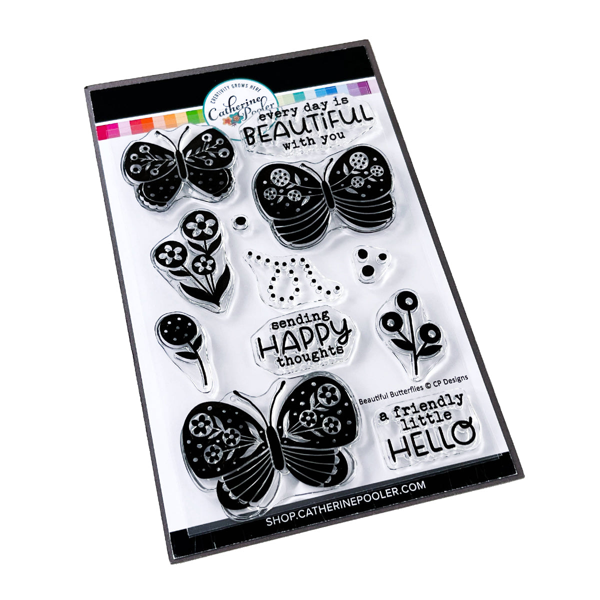 Beautiful Butterflies Stamp Set – Catherine Pooler Designs