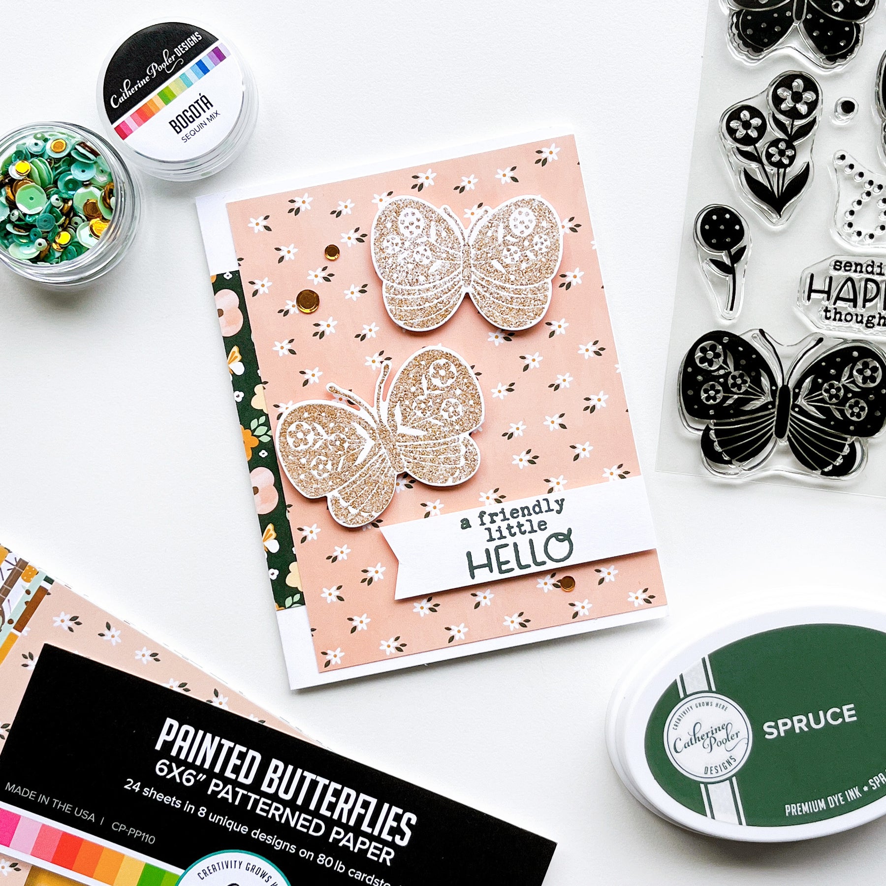 Beautiful Butterflies Stamp Set – Catherine Pooler Designs