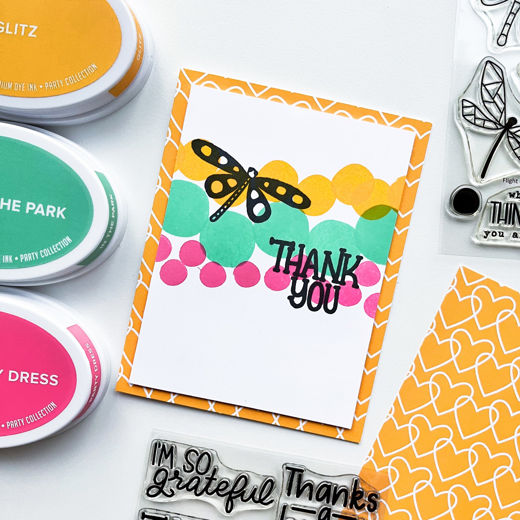 Handwritten Thank You Sentiments Stamp Set – Catherine Pooler Designs