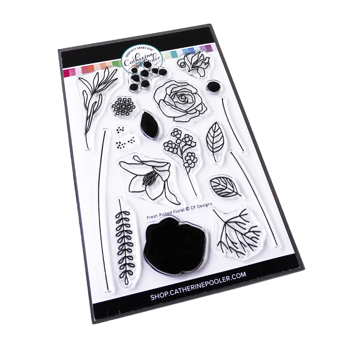 Fresh Picked Floral Stamp Set – Catherine Pooler Designs