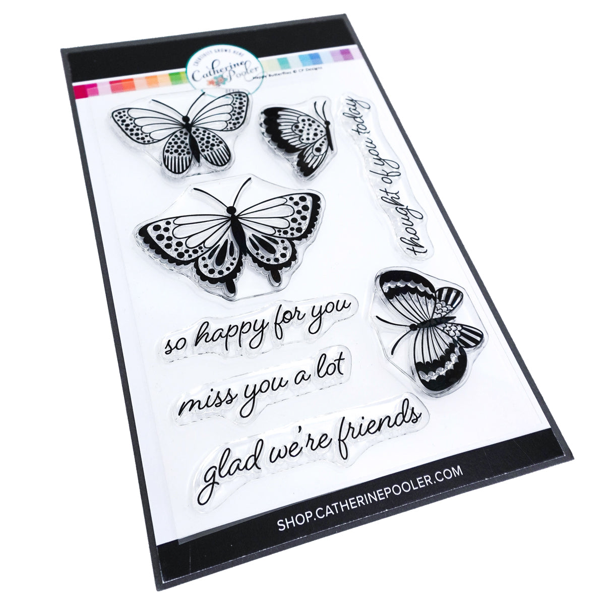 Happy Butterflies Stamp Set – Catherine Pooler Designs