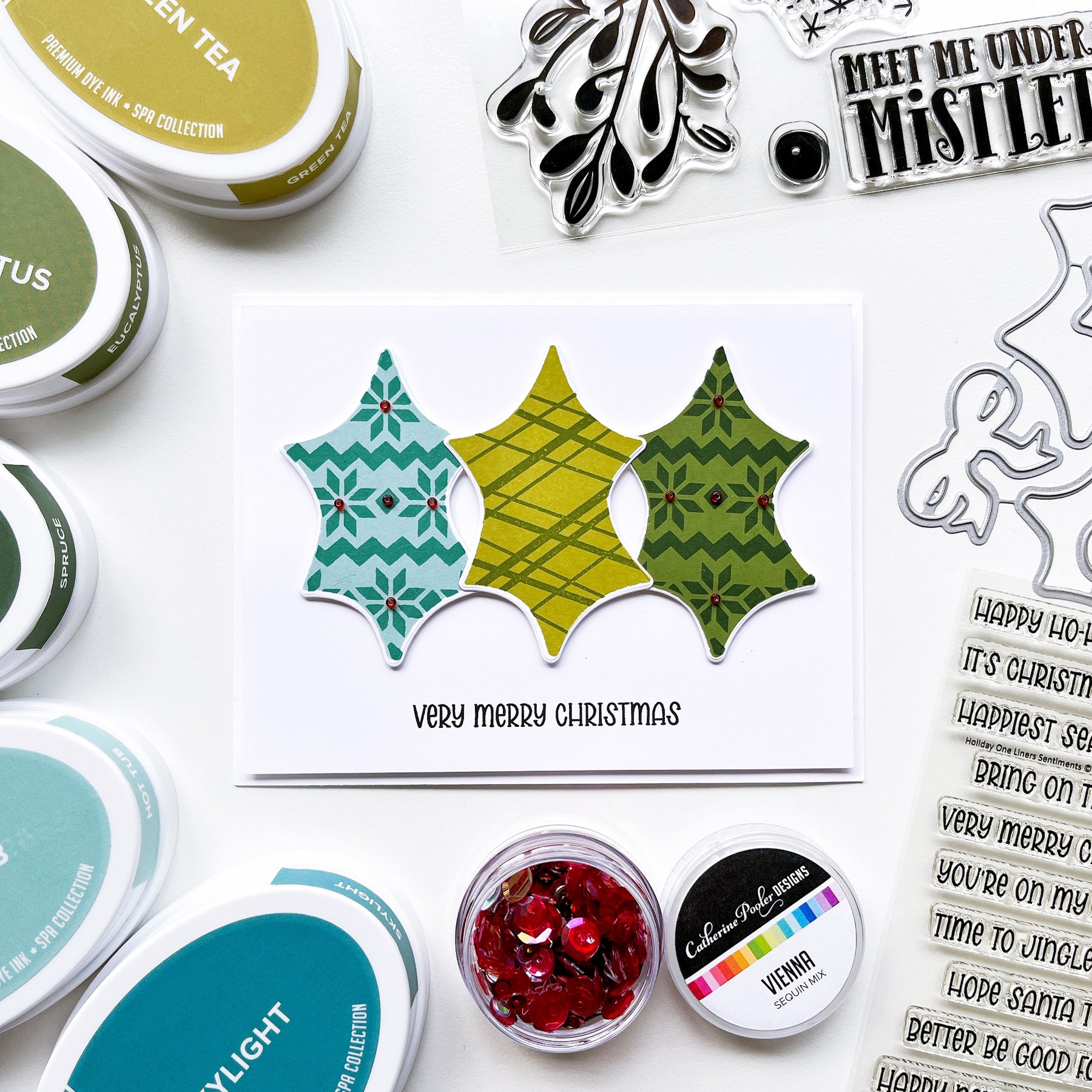 Jolly Holly Dies – Catherine Pooler Designs