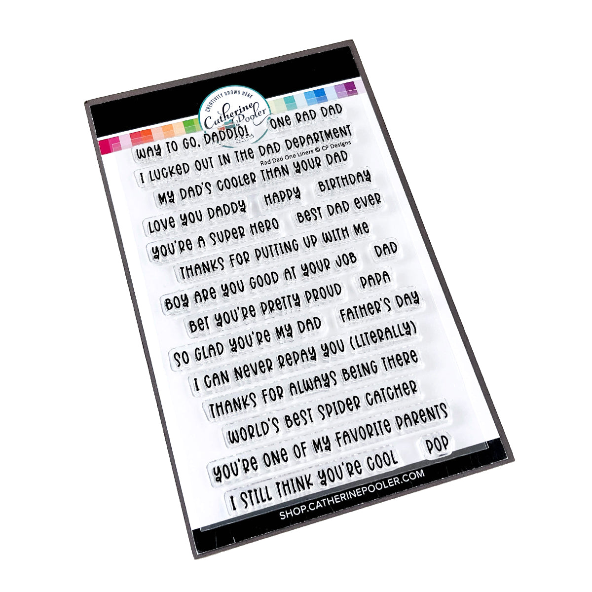 Rad Dad One Liners Stamp Set – Catherine Pooler Designs