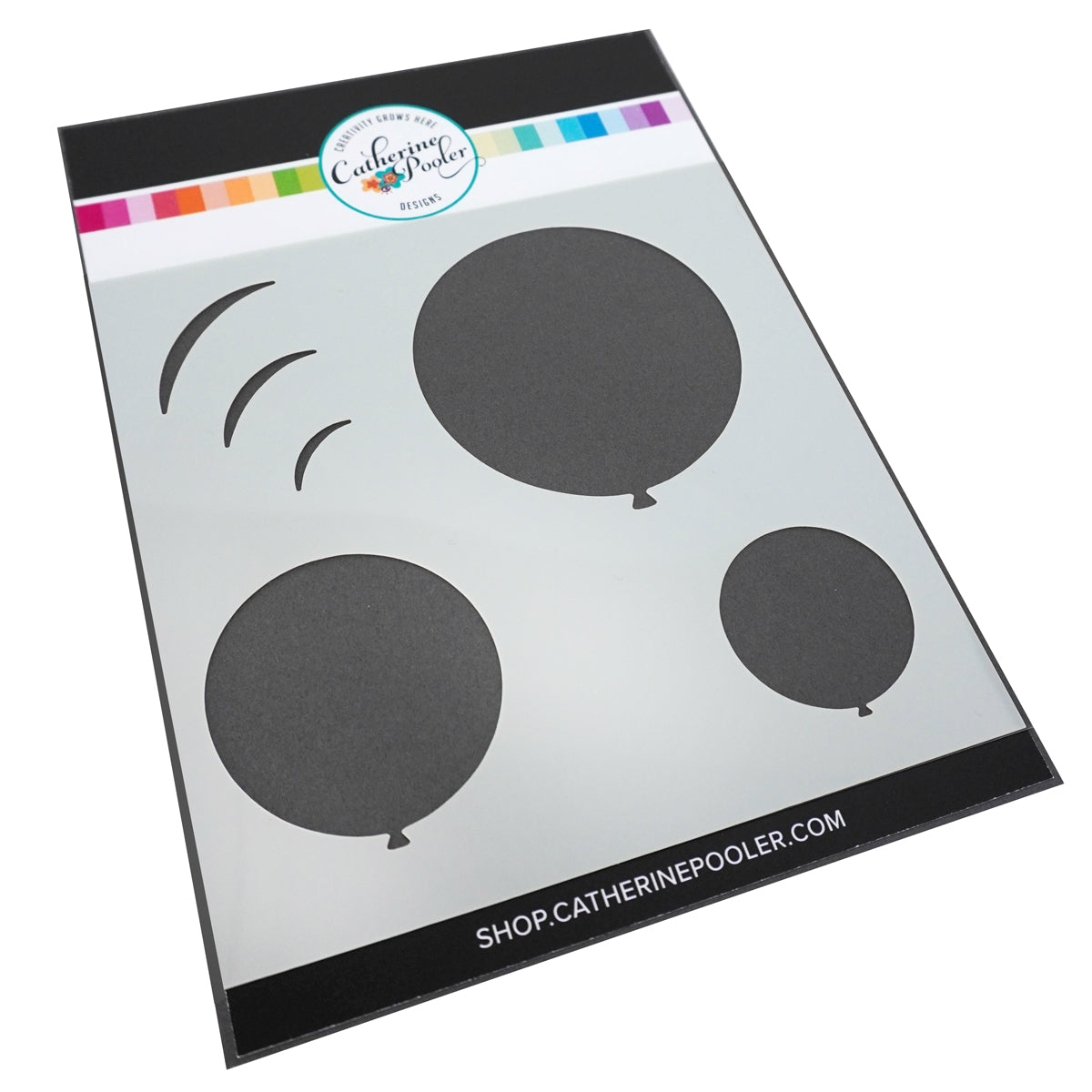 Round Balloon Stencil – Catherine Pooler Designs