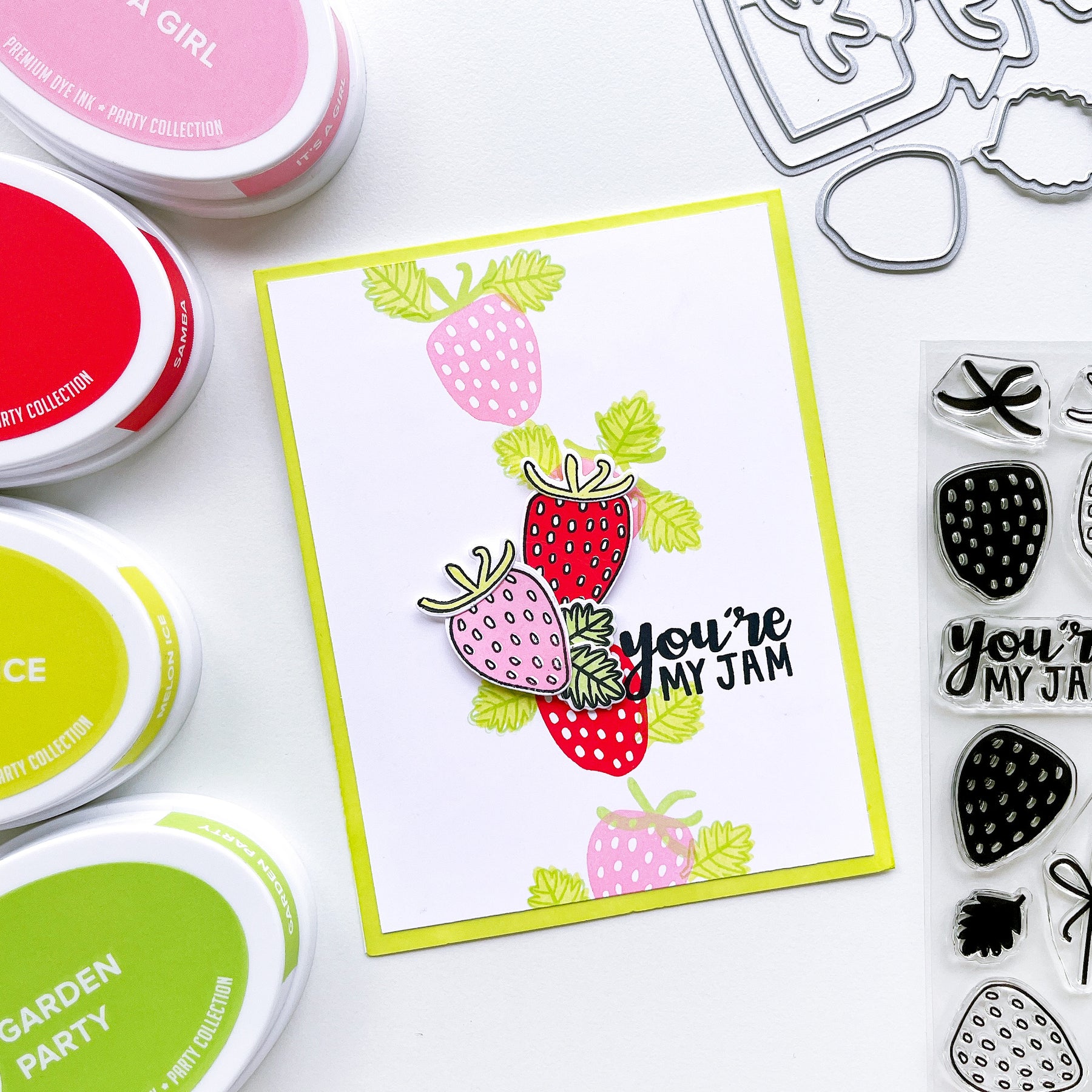 Strawberries & Jam Stamp Set – Catherine Pooler Designs