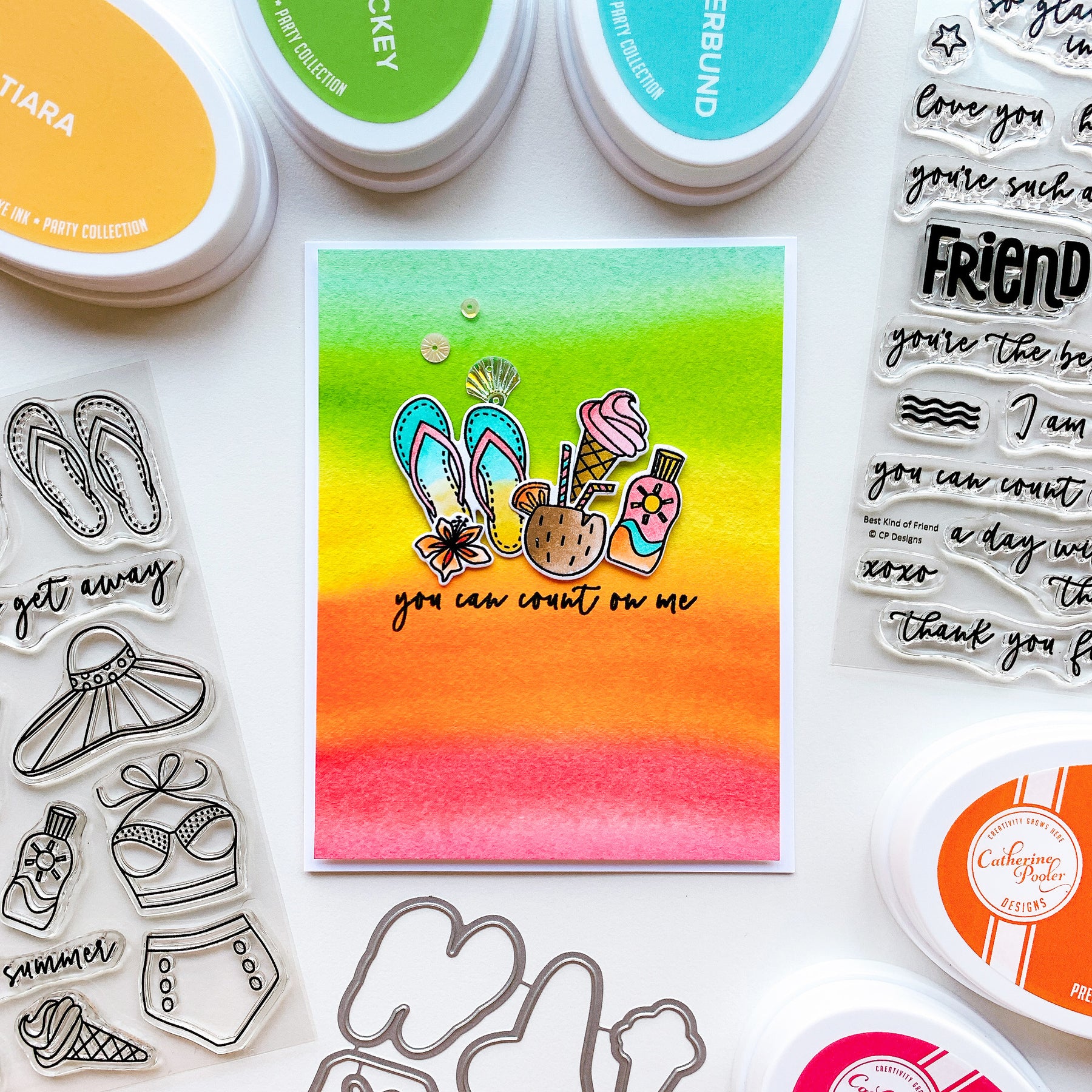 Sweet Summer Stamp Set – Catherine Pooler Designs