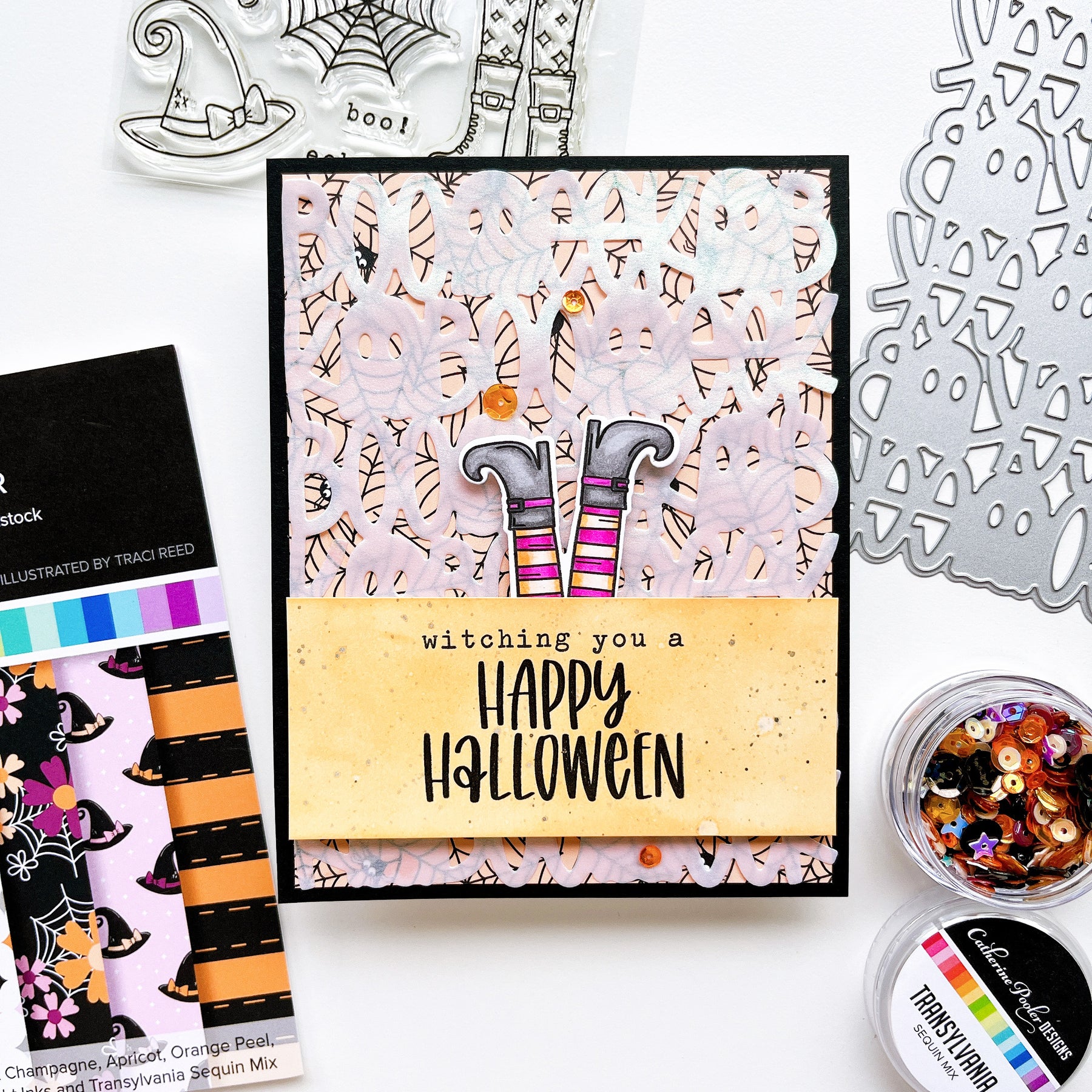 Sweet-n-Spooky Patterned Paper – Catherine Pooler Designs